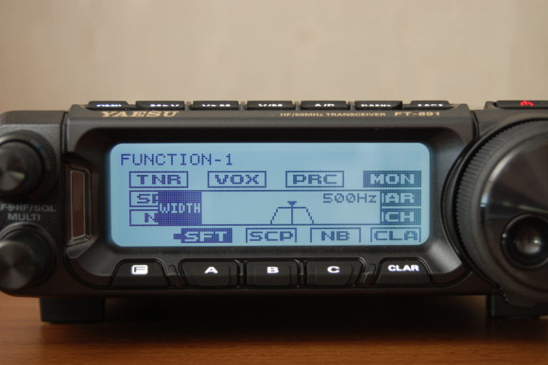 FT-891レビュー(3) 各種機能設定の画面 | Active Shack